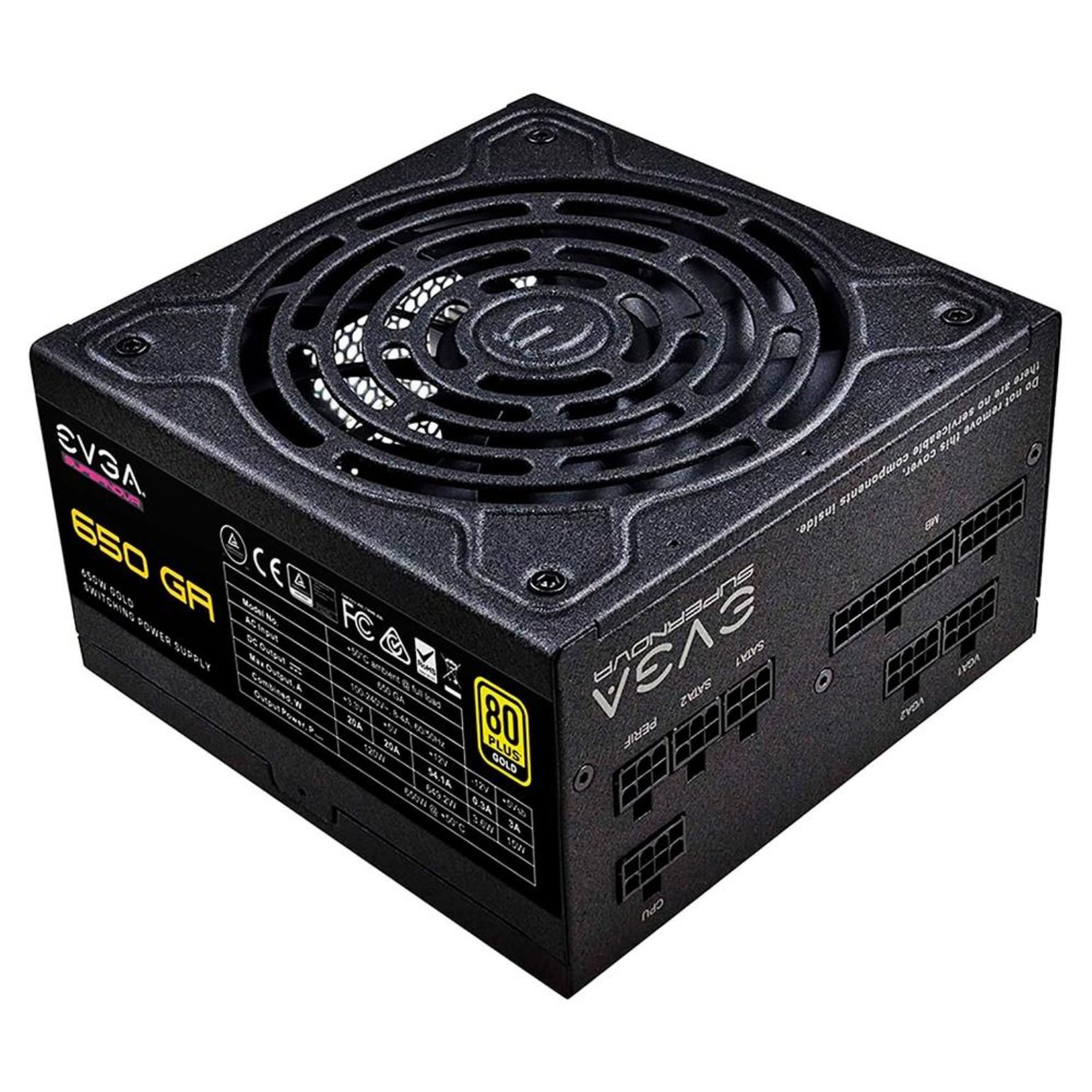 Fonte EVGA SuperNOVA 650 GA, 650W, 80 Plus Gold Modular: Melhores ...