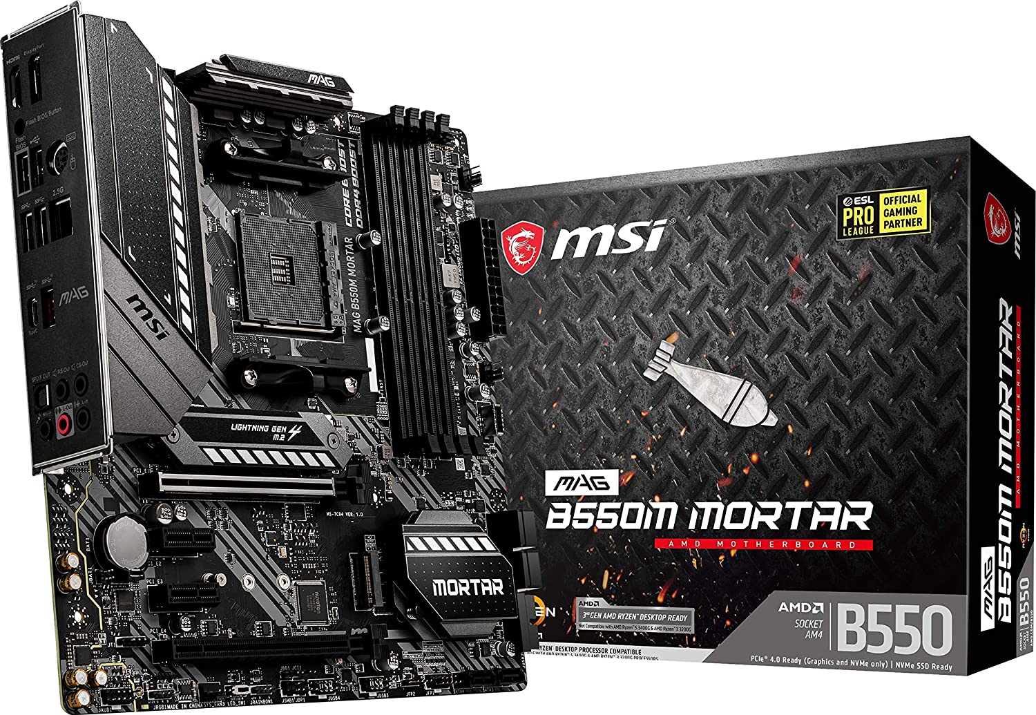 Placa-mãe MSI MAG B550M Mortar: Melhores preços e informações